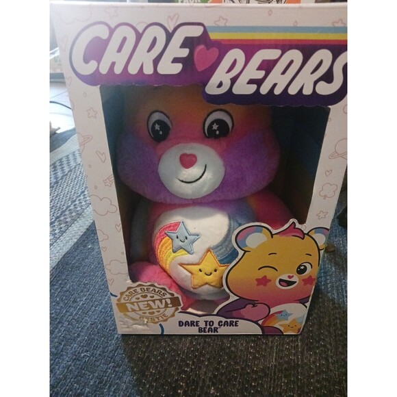 cloud co | Toys | Care Bear Plushie Dare To Care Bear New In Box 4 ...